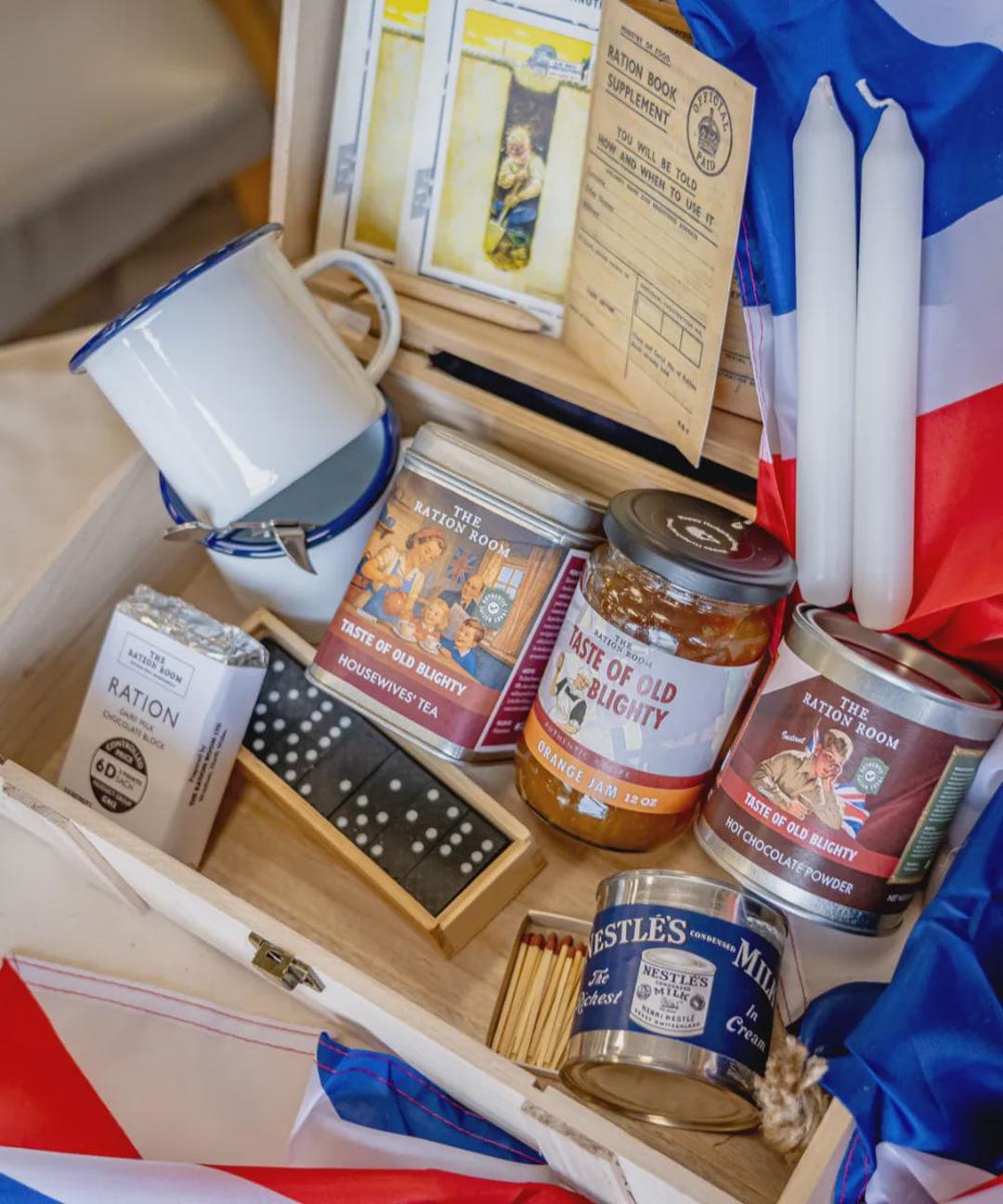 Ww2-1940s-re Enactment-larp-blitz Years-air Raid-home FRONT Gift Hamper ...