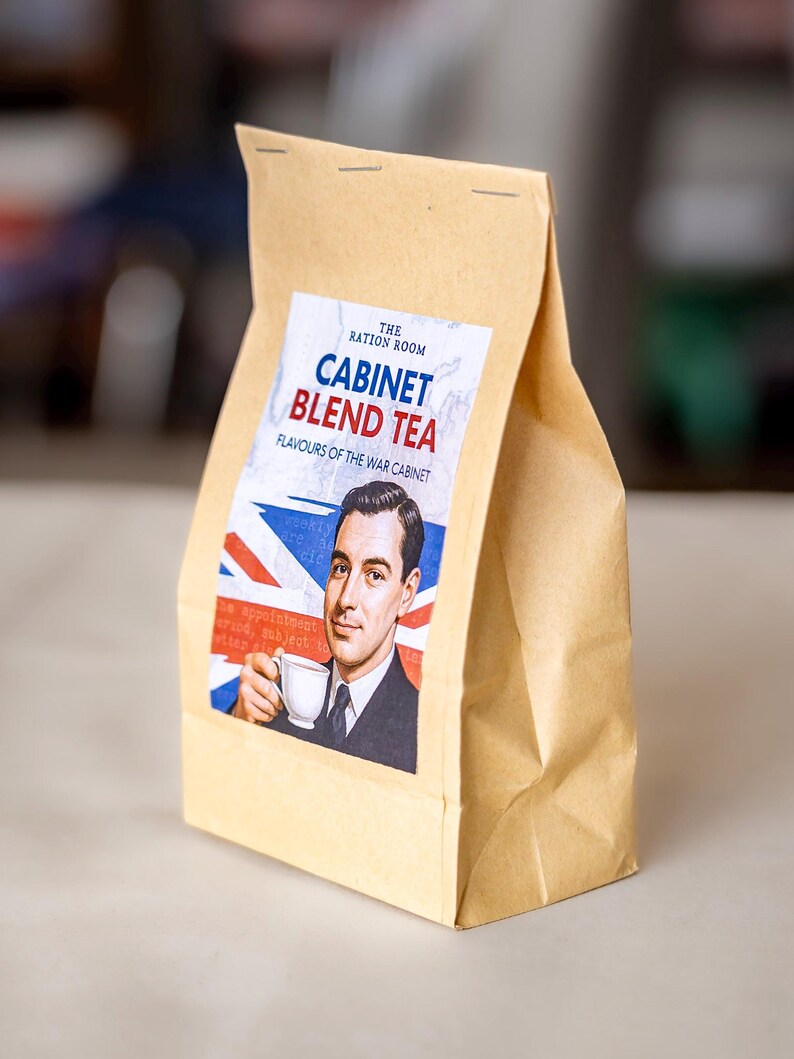 Ww2-1940s-blitz-war Cabinet Wartime Ration Style -cabinet Blend Loose ...