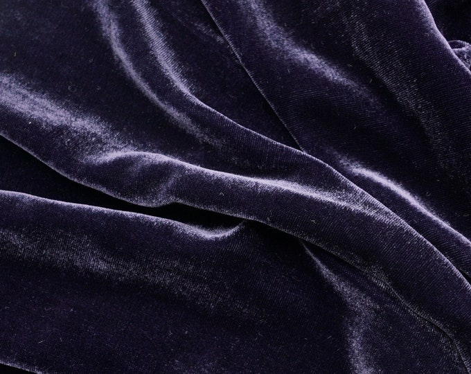 Silk Velvet Fabric Twilight - Etsy