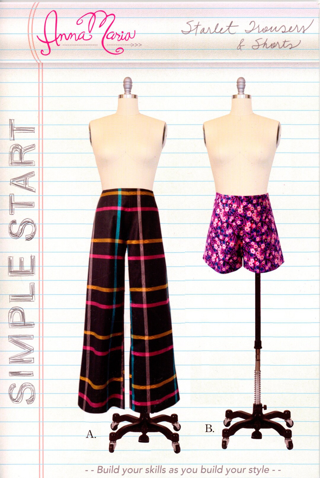 Sailor Pants Sewing Pattern Anna Maria Horner - Etsy