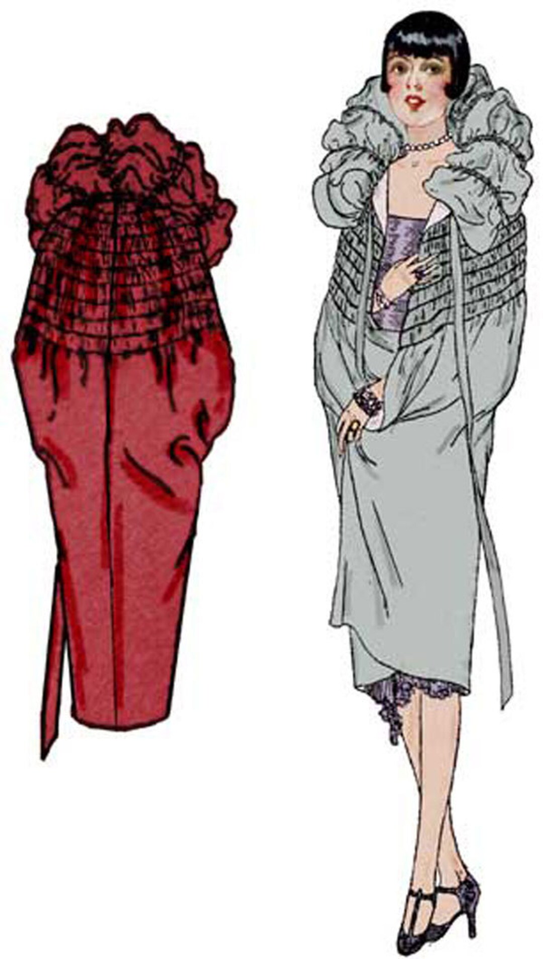 Cloud Cape Vintage Style Sewing Pattern - Etsy