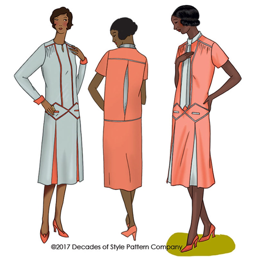 Isabella Pattern Decades of Style Vintage Style Sewing Pattern - Etsy