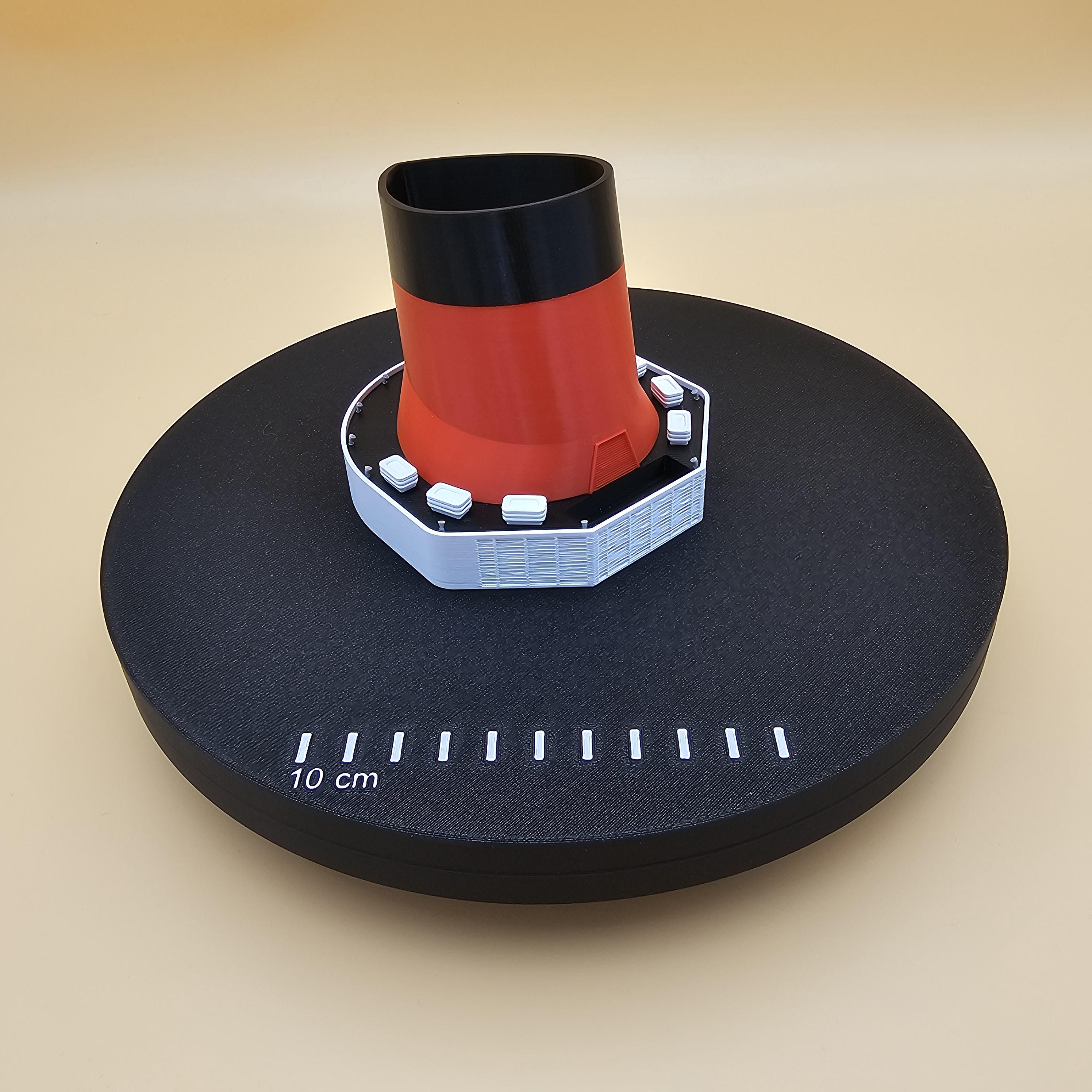 SS Normandie Ship Funnel Pen Holder | Nautical Desk Accessory | Ocean ...