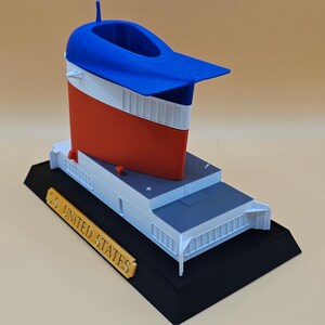 SS United States Funnel Pen Holder | Nautical Desk Accessory | Ocean ...