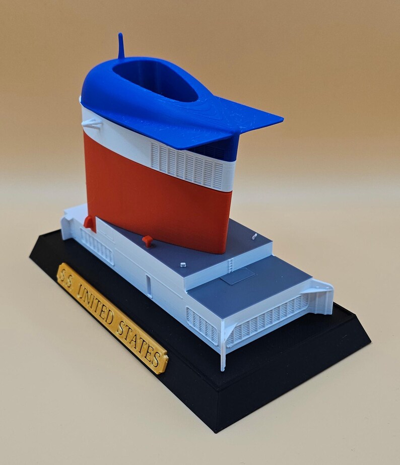 SS United States Funnel Pen Holder | Nautical Desk Accessory | Ocean ...