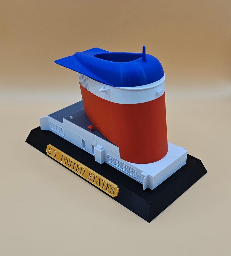 SS United States Funnel Pen Holder | Nautical Desk Accessory | Ocean ...