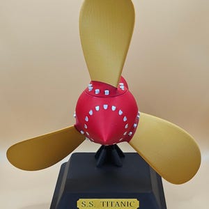 RMS Titanic Wing Propeller Replica | Maritime History Collectable ...