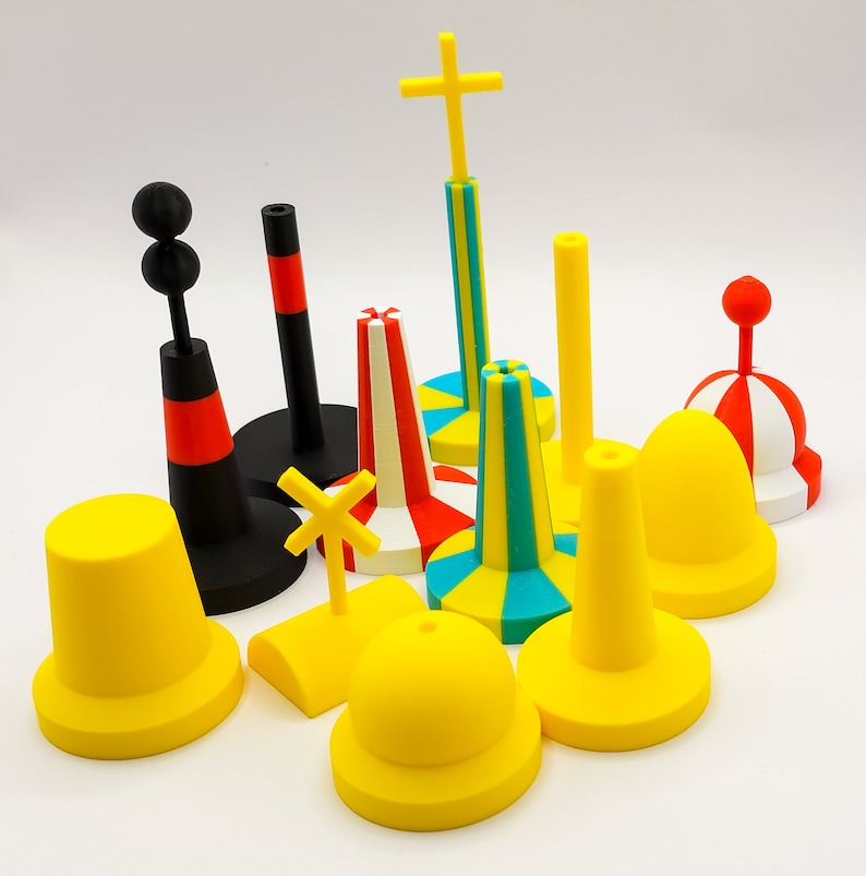 Complete IALA and Trinity House Buoyage Set! Includes Swappable Top ...