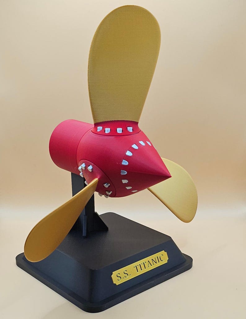 RMS Titanic Wing Propeller Replica | Maritime History Collectable ...