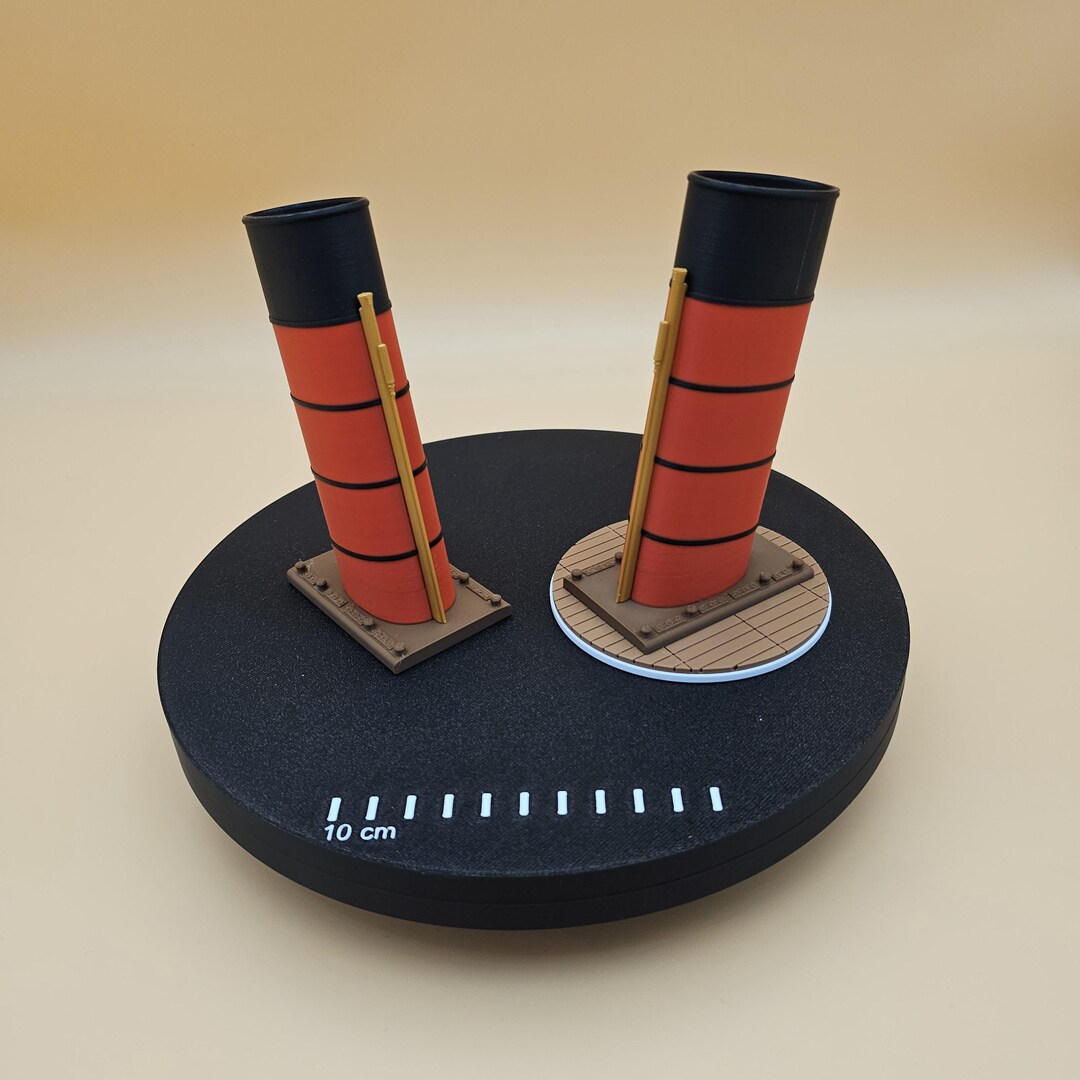 RMS Mauretania Ship Funnel Pen Holder Nautical Desk Accessory Maritime ...