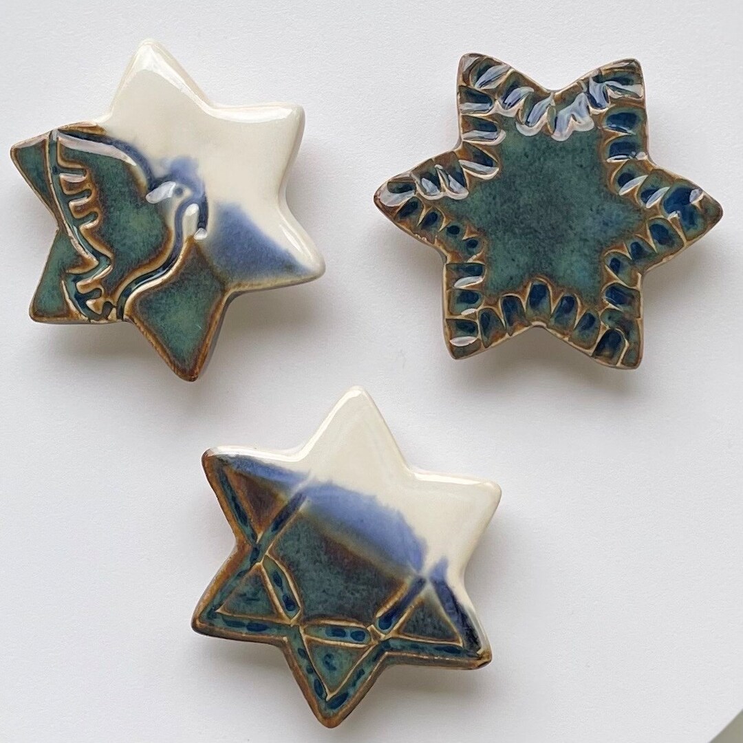 Star of David Magnets - Etsy