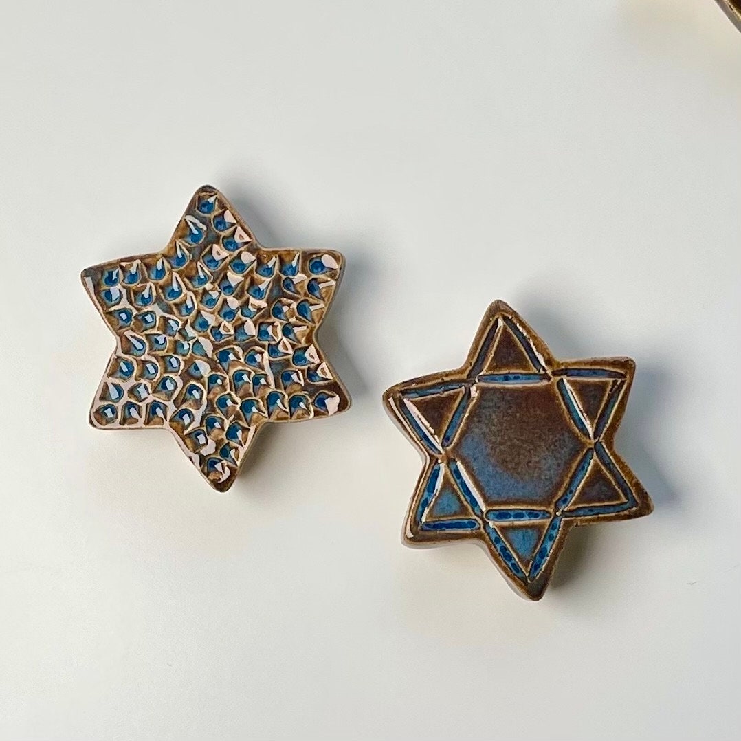 Star of David Magnets - Etsy