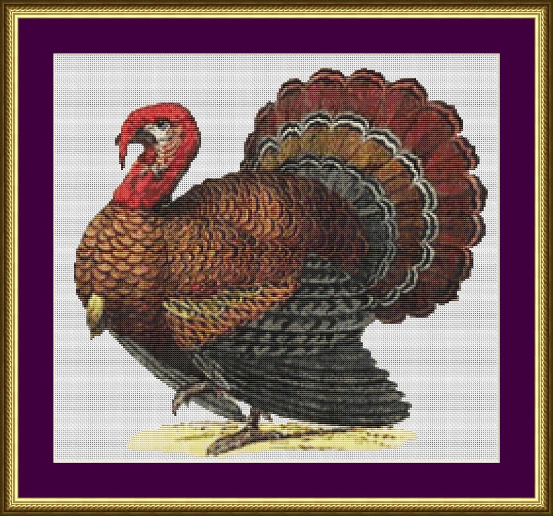 Turkey - Counted Cross Stitch Pattern - Etsy