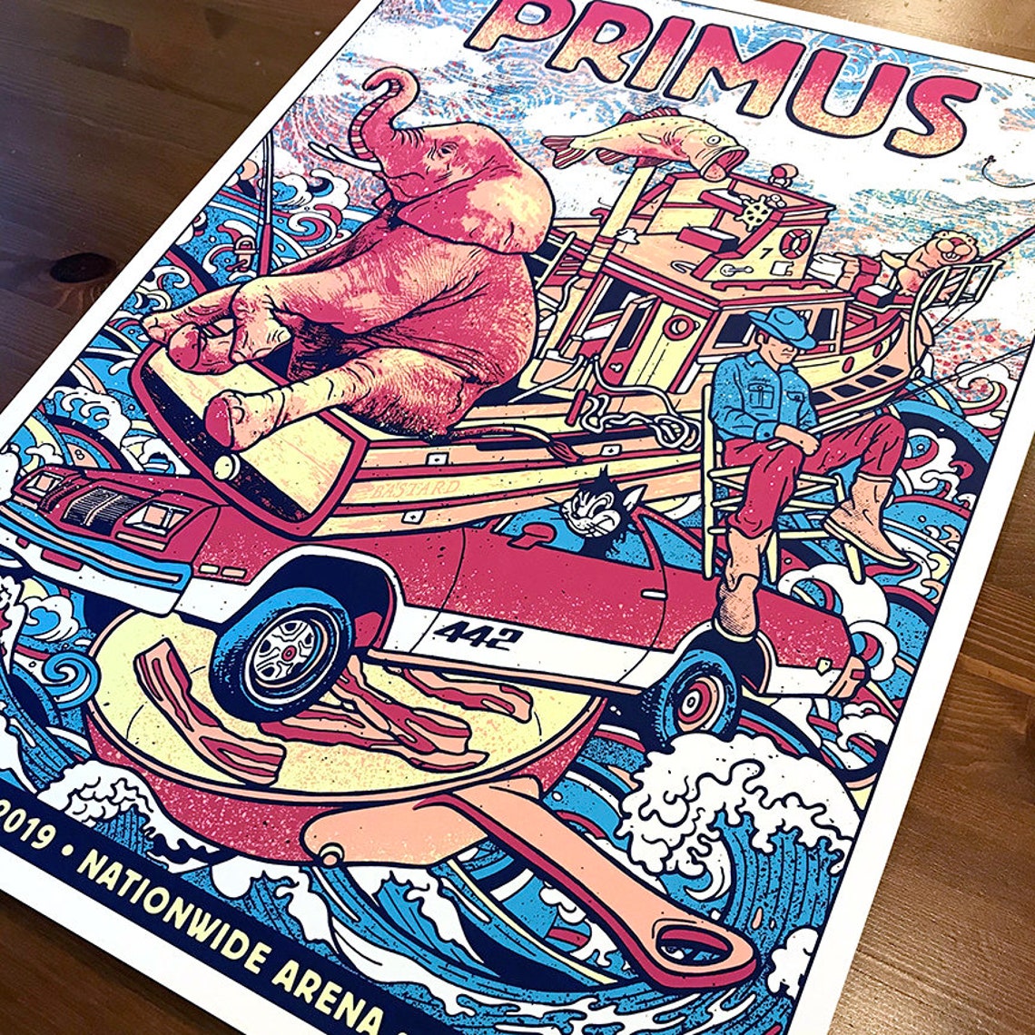 Primus Columbus Ohio OH 2019 Main Pachyderm Fishing Boat 442 | Etsy