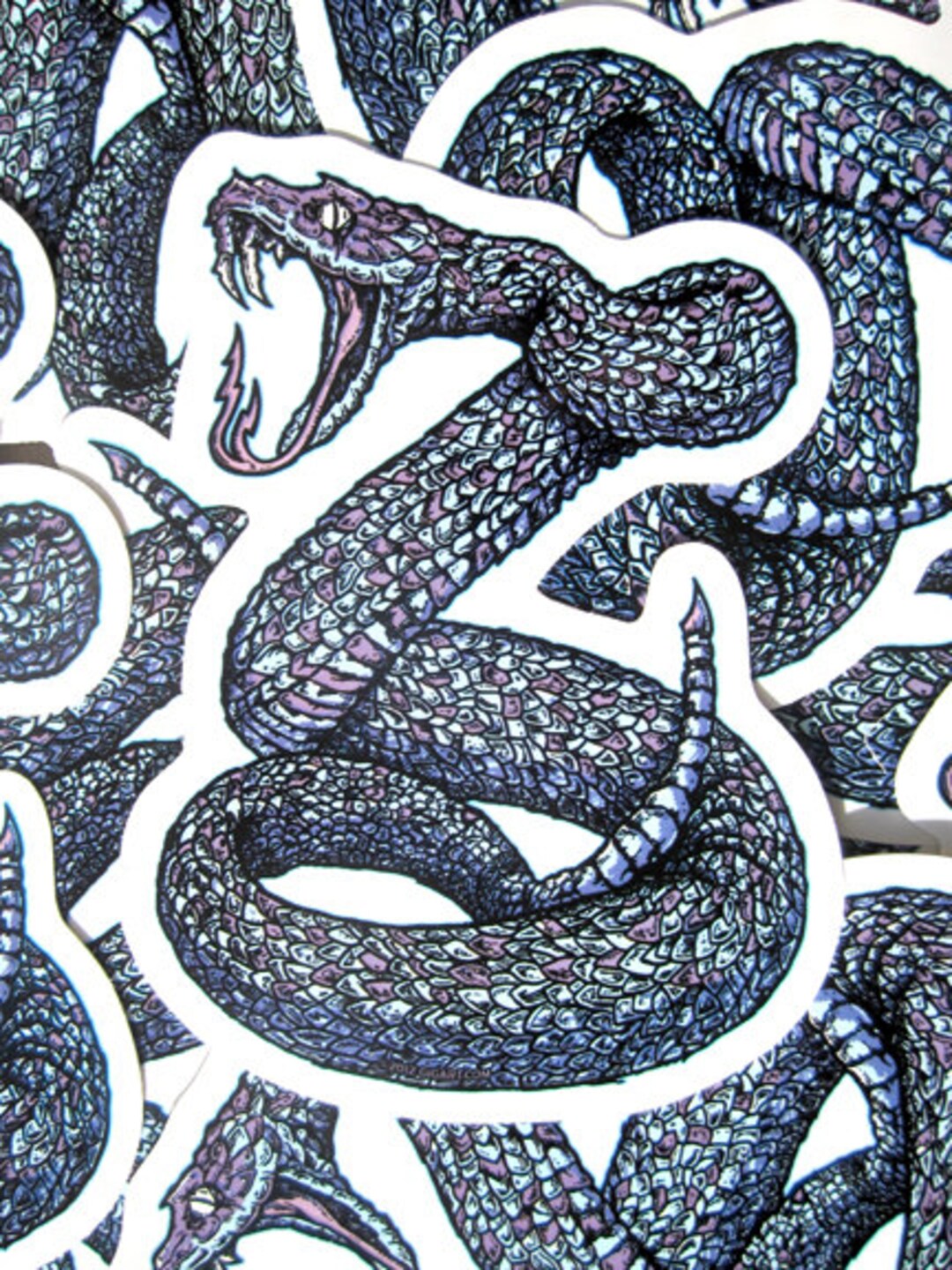 Rattle Snake Killer Die Cut Vinyl Sticker Year of the Snake - Etsy - Etsy