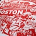 Boston Silk Screen City Art Print Poster Etsy - Etsy