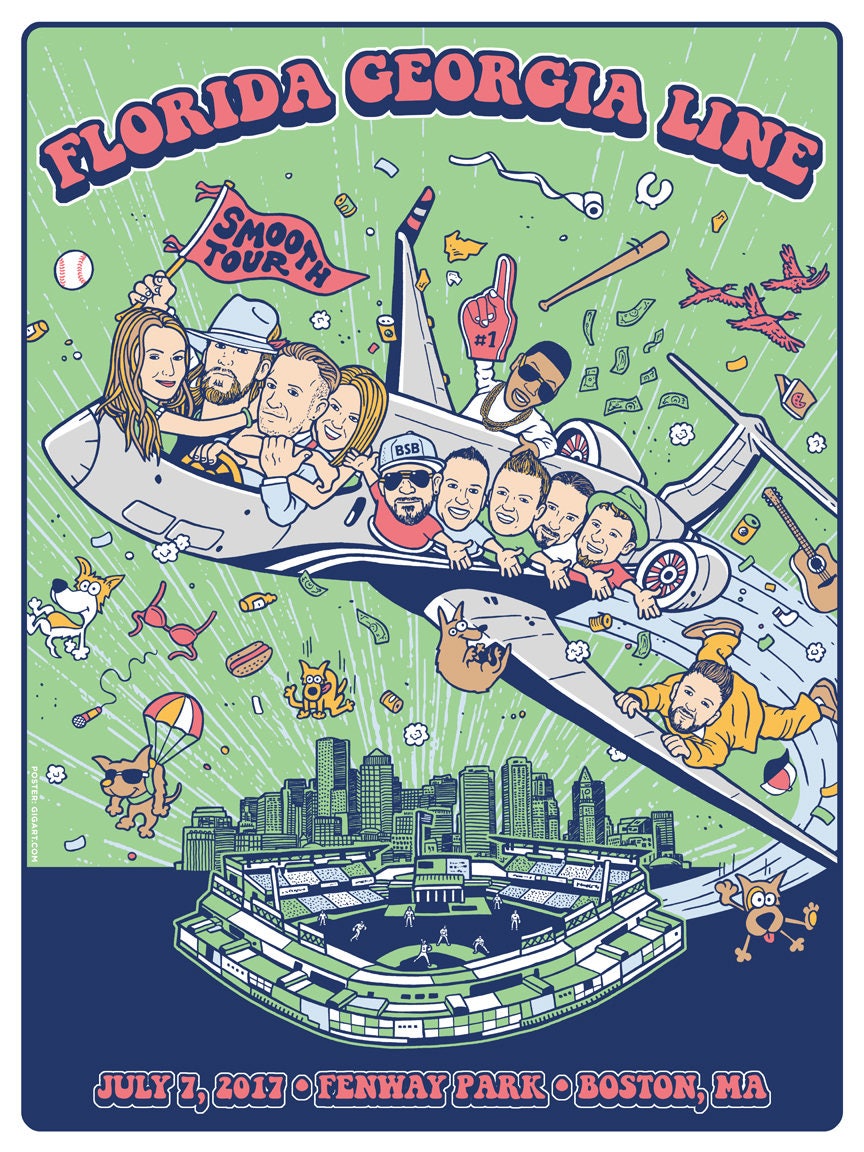 Florida Georgia Line Backstreet Boys Nelly Chris Lane Smooth Tour ...