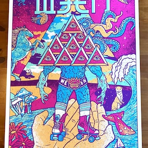 Ween Portland Maine Boognish Gigposter Argus Iluminati Transdermal ...