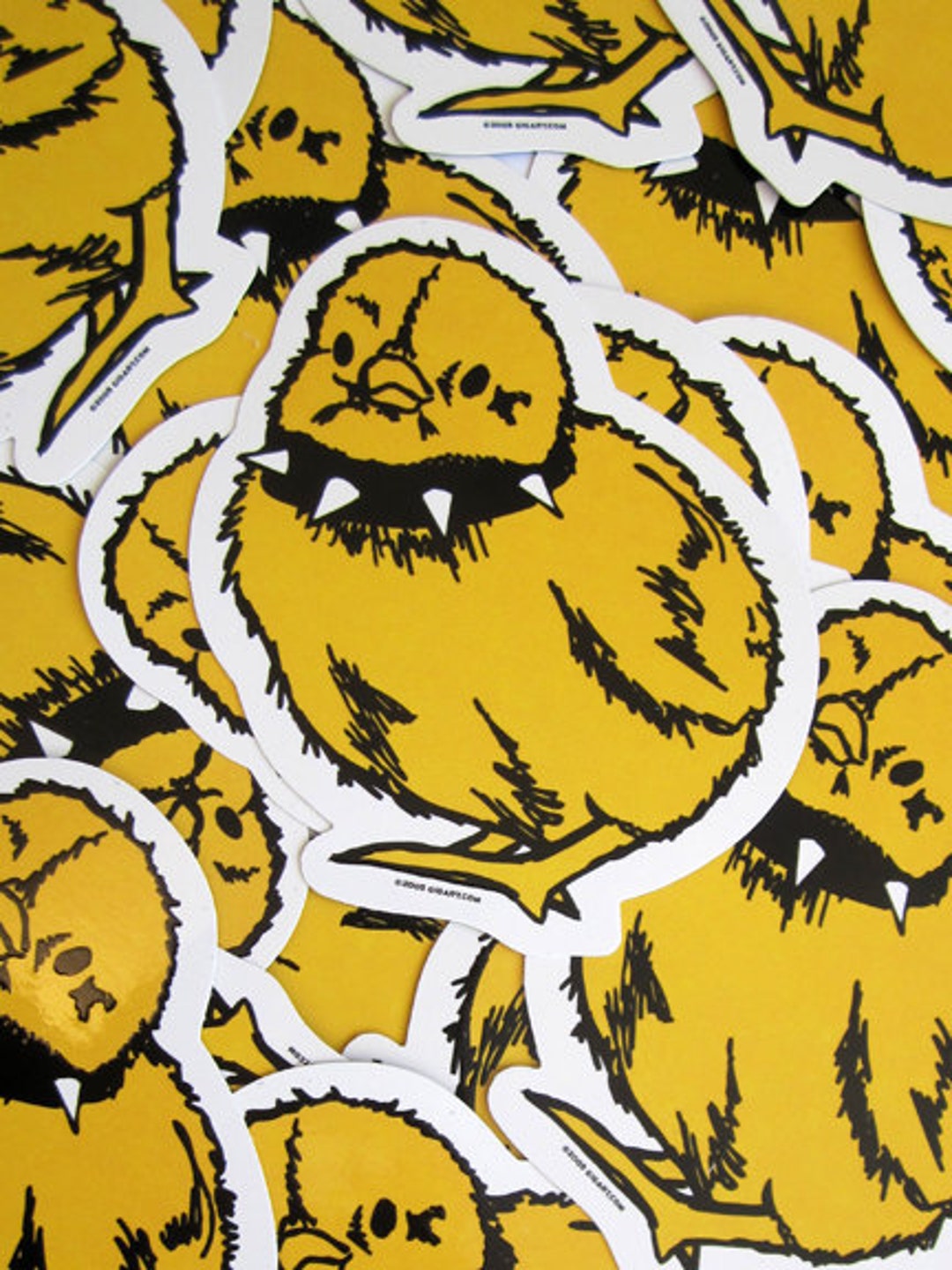 Tough Chick Die Cut Vinyl Sticker - Etsy - Etsy