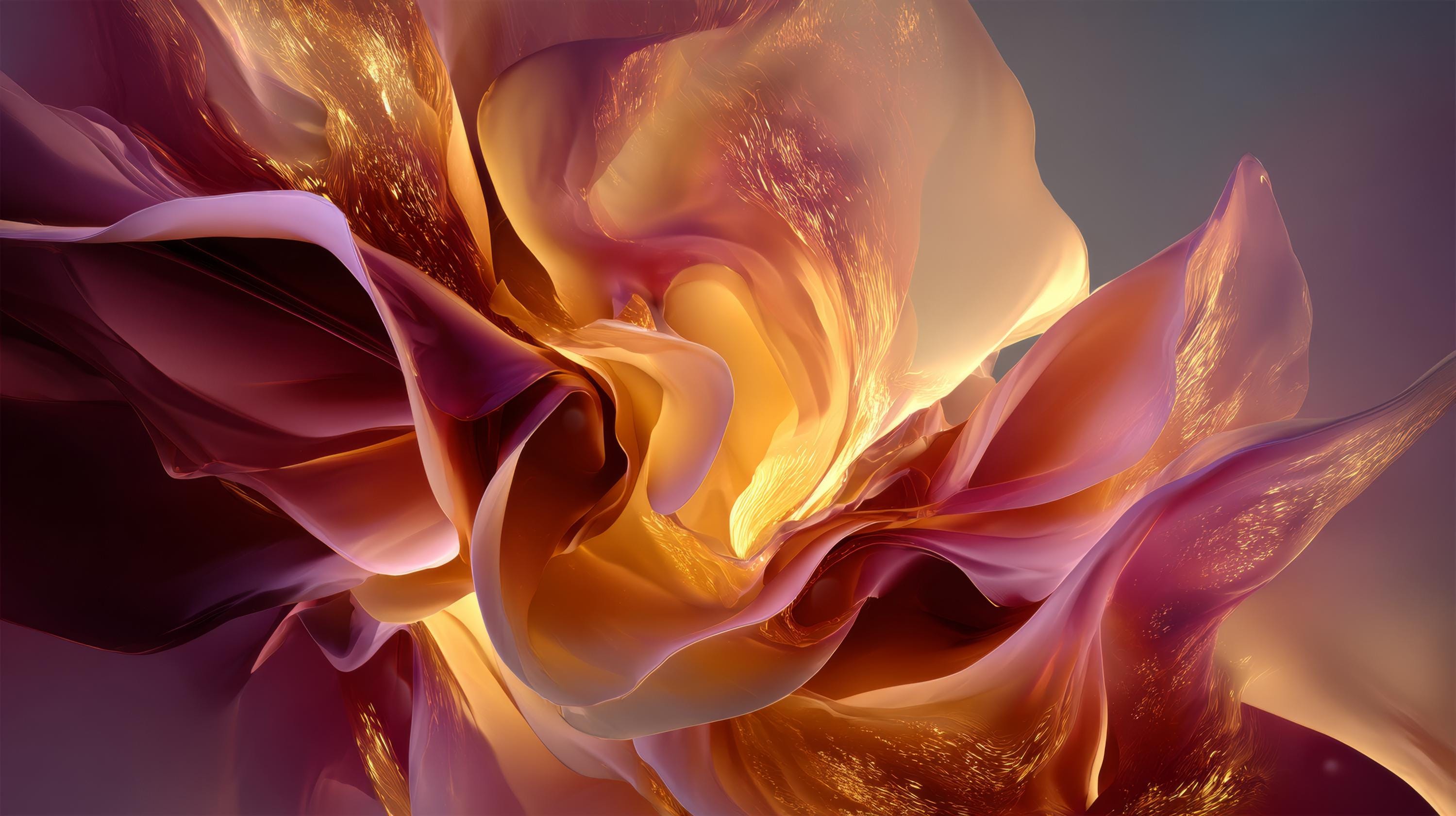 Abstract Warm Tones Art Print, Calm Texture Wallpapers (digital ...