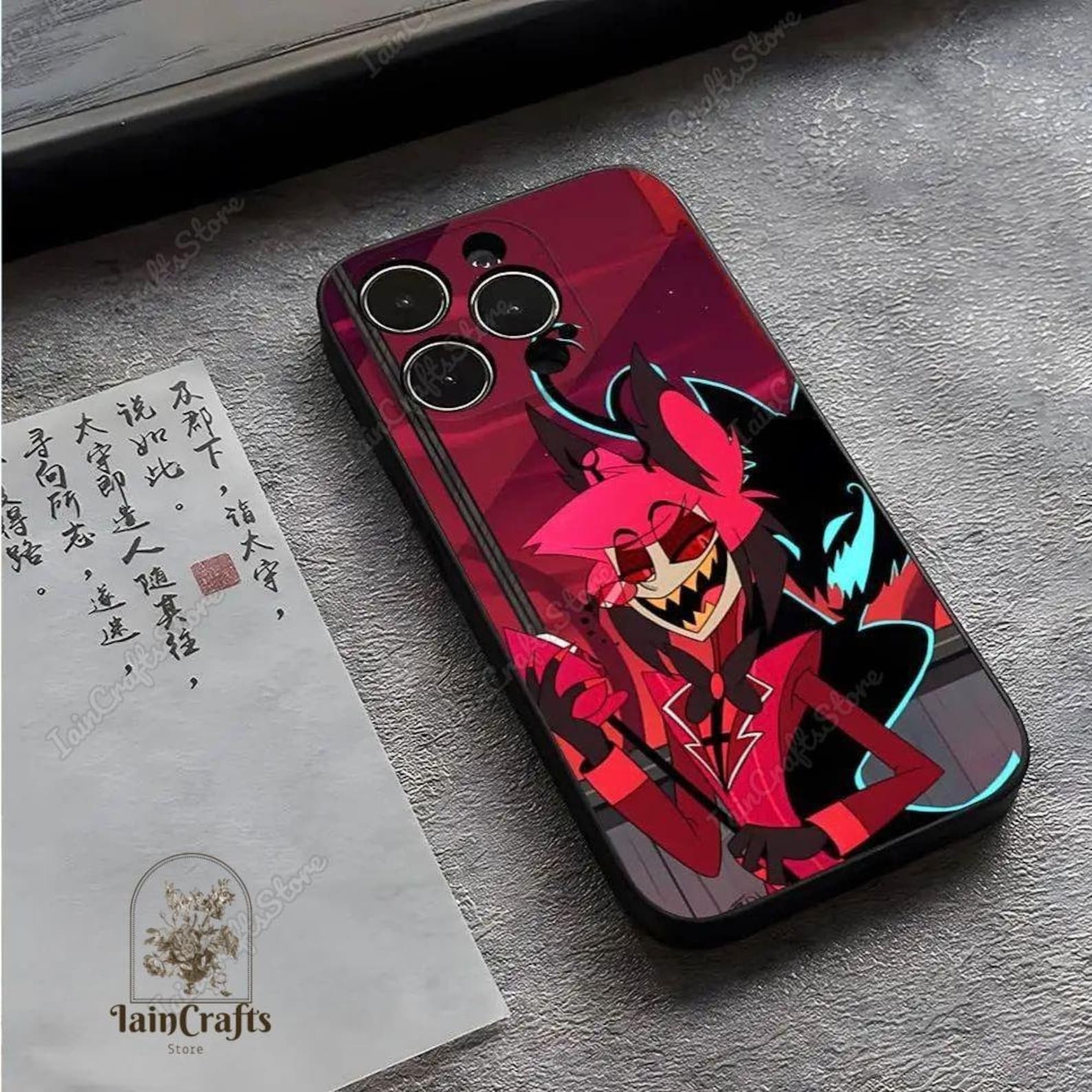 Alastor Hazbin Hotel Phone Case, Hazbin Hotel iPhone Case, the Radio ...