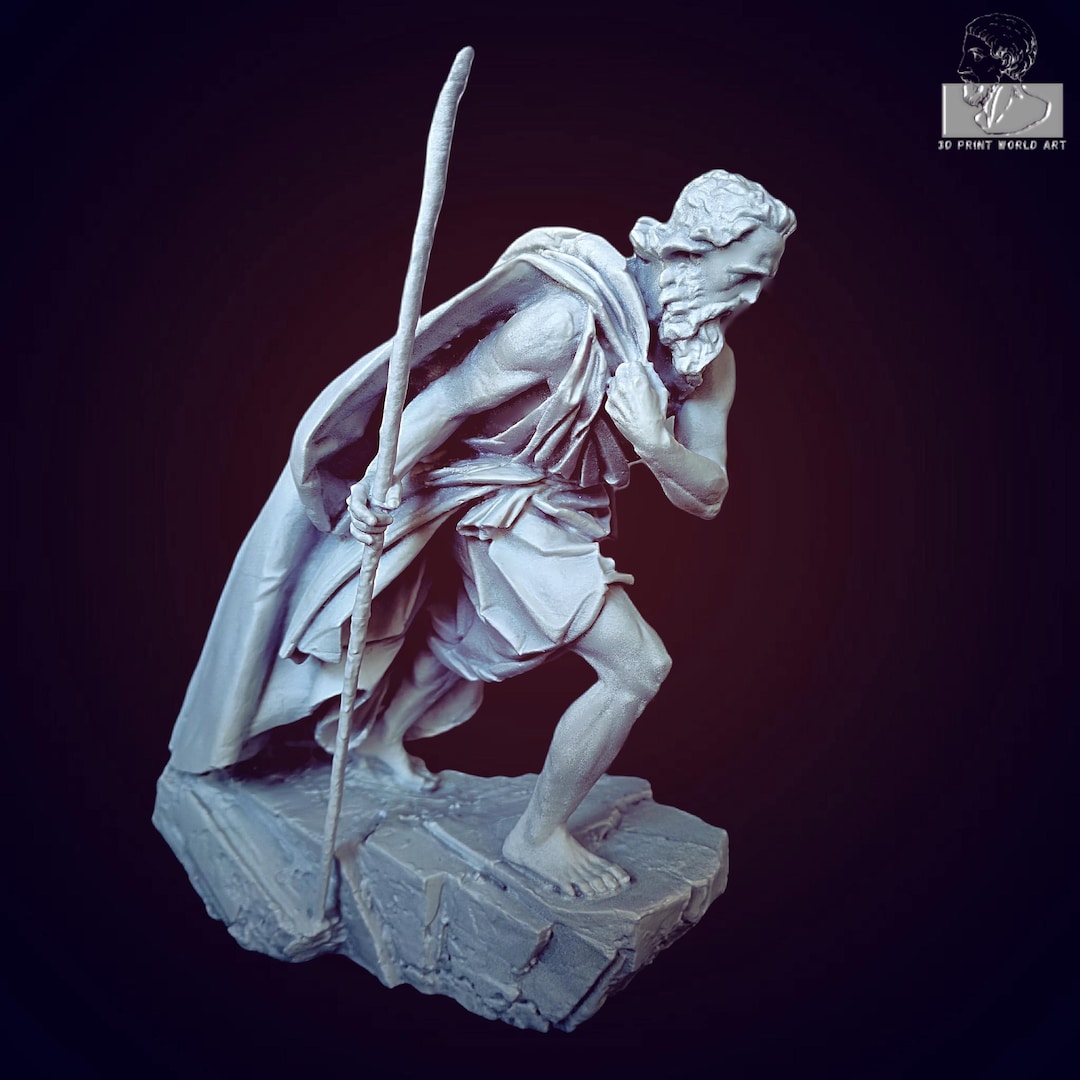Moses Statue— a Symbol of Faith, Strength, and Spiritual Journey. - Etsy