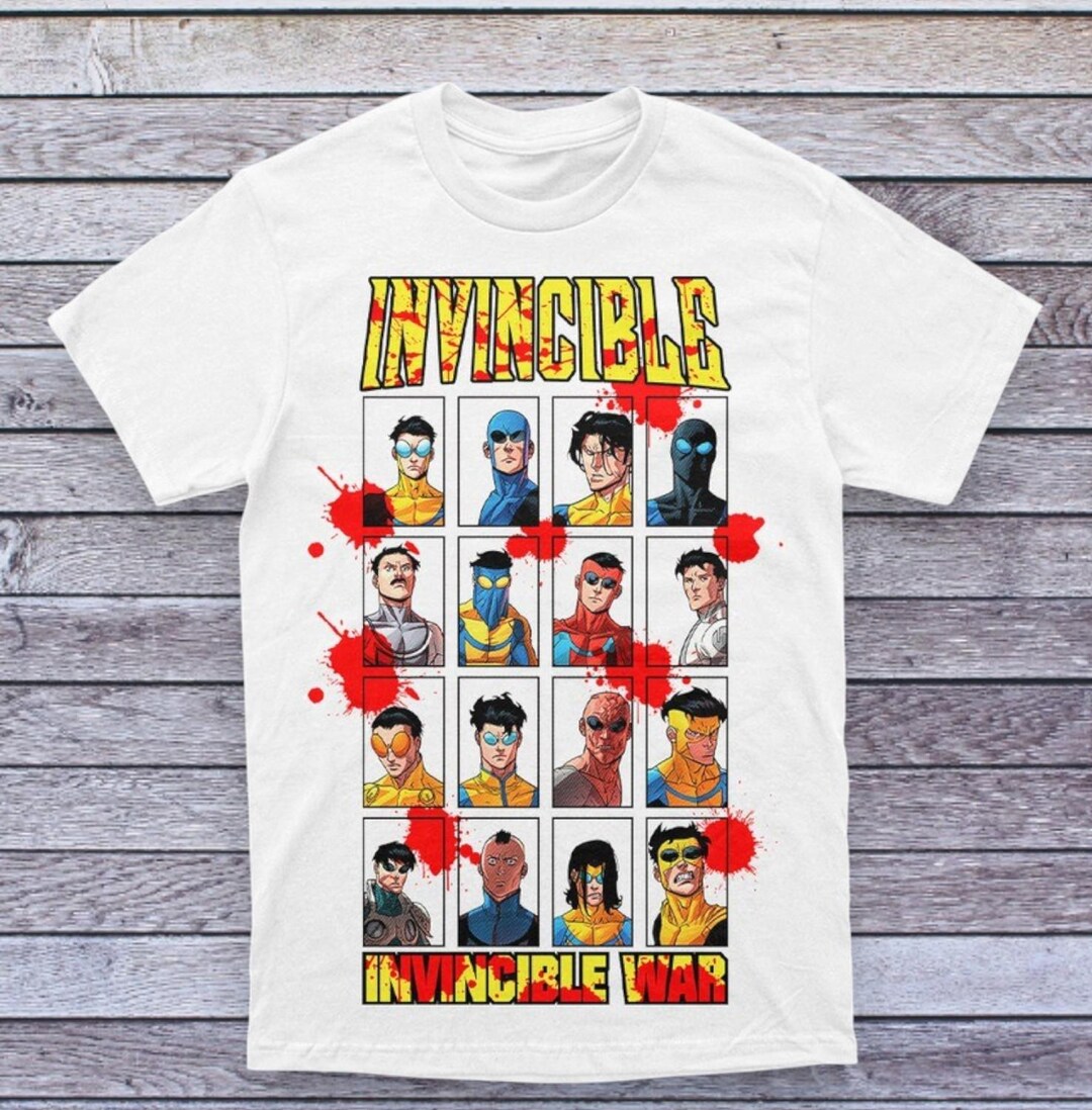 Invincible Variants Graphic T-shirt, Polera Invencible - Invincible ...