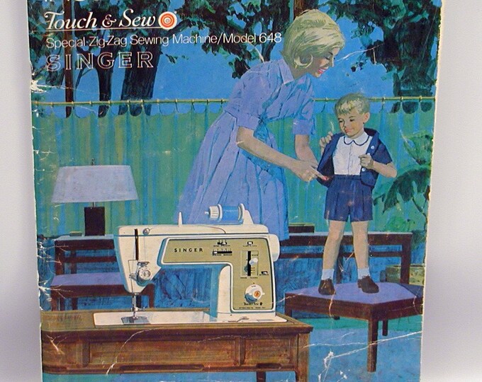 Singer Sewing Machine 648 Touch and Sew Manual - Etsy