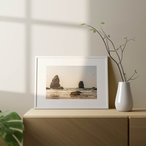 Cannon Beach Sea Stack Photo, Oregon Coast Photography, Pacific Ocean ...