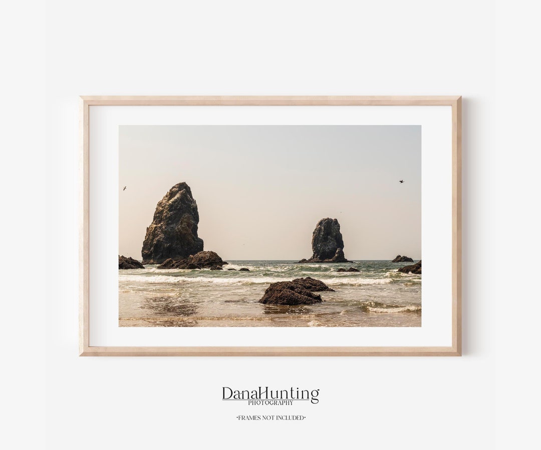Cannon Beach Sea Stack Photo, Oregon Coast Photography, Pacific Ocean ...