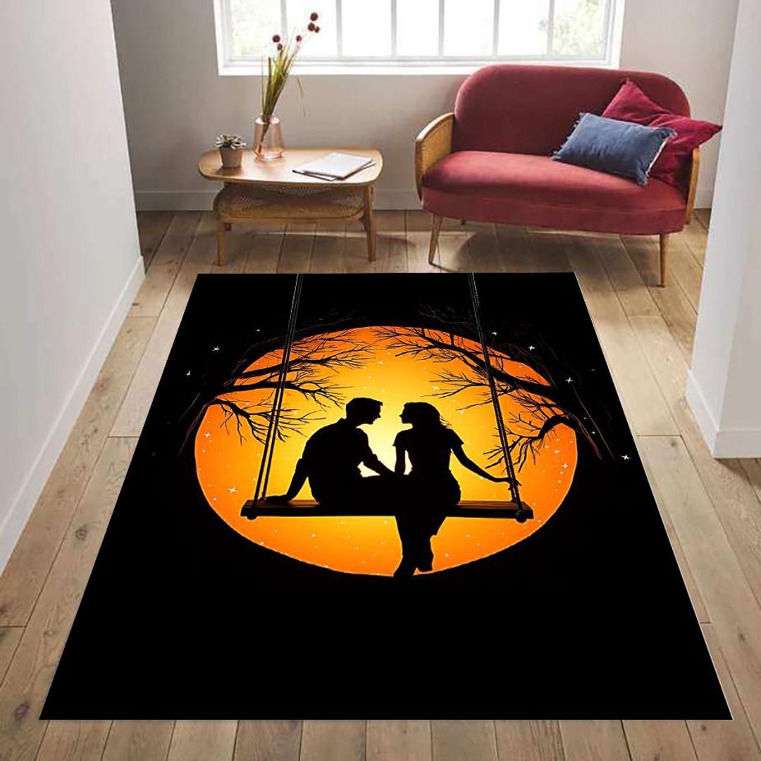 Rug for Lover, Custom Love Rug, for Love Room, Rug for Couples, Gift ...