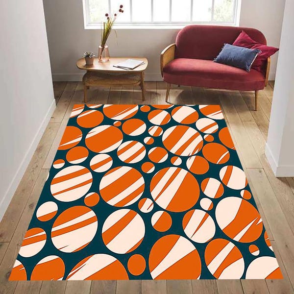 Geometric Rug - Etsy