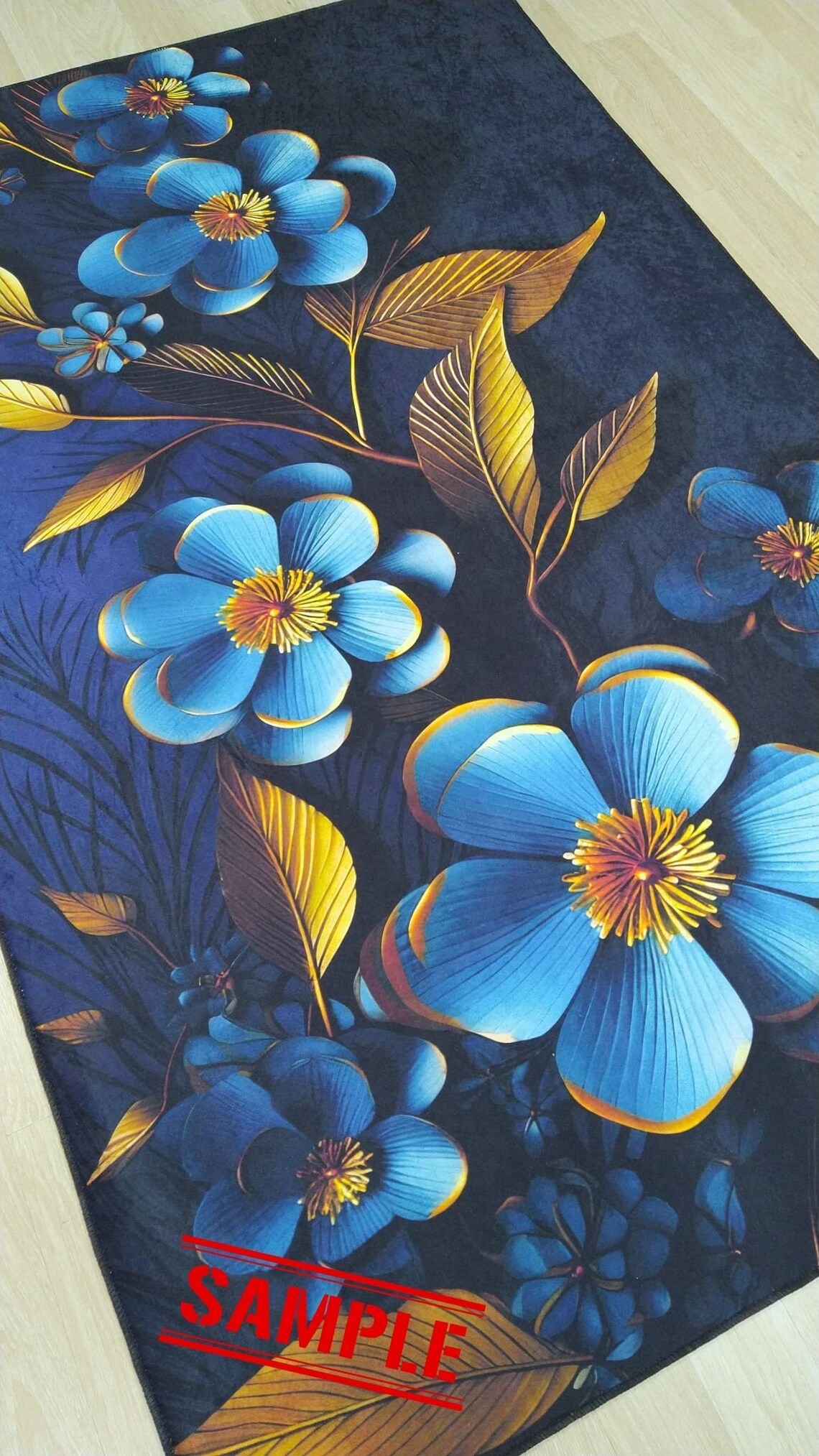 Floral Runner Rug, Runner Rug2x8, Hallway Rug, Gift Hallway Rug ...
