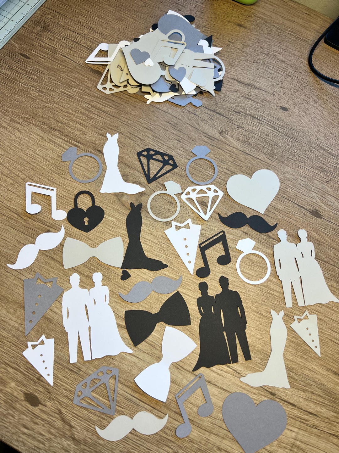 Bridal Shower Confetti, Bachelorette Party Confetti, Diamond Ring ...