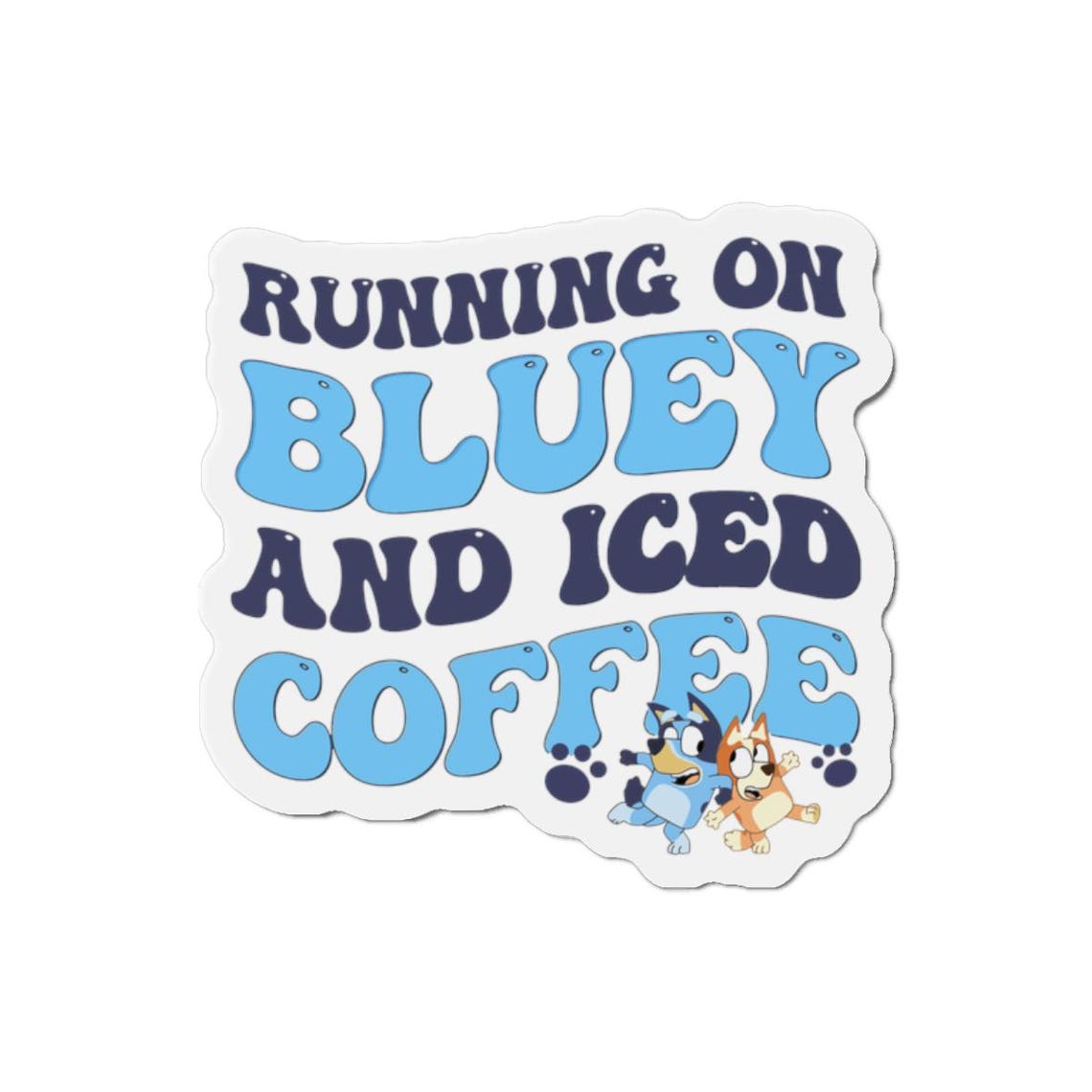 Bluey Die-cut Magnets - Etsy