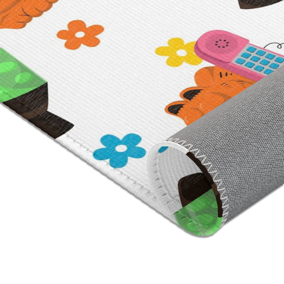 Garfield Area Rugs - Etsy