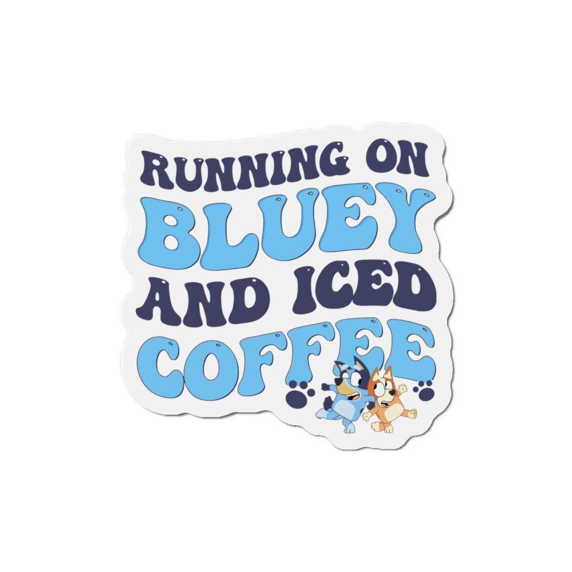 Bluey Die-cut Magnets - Etsy