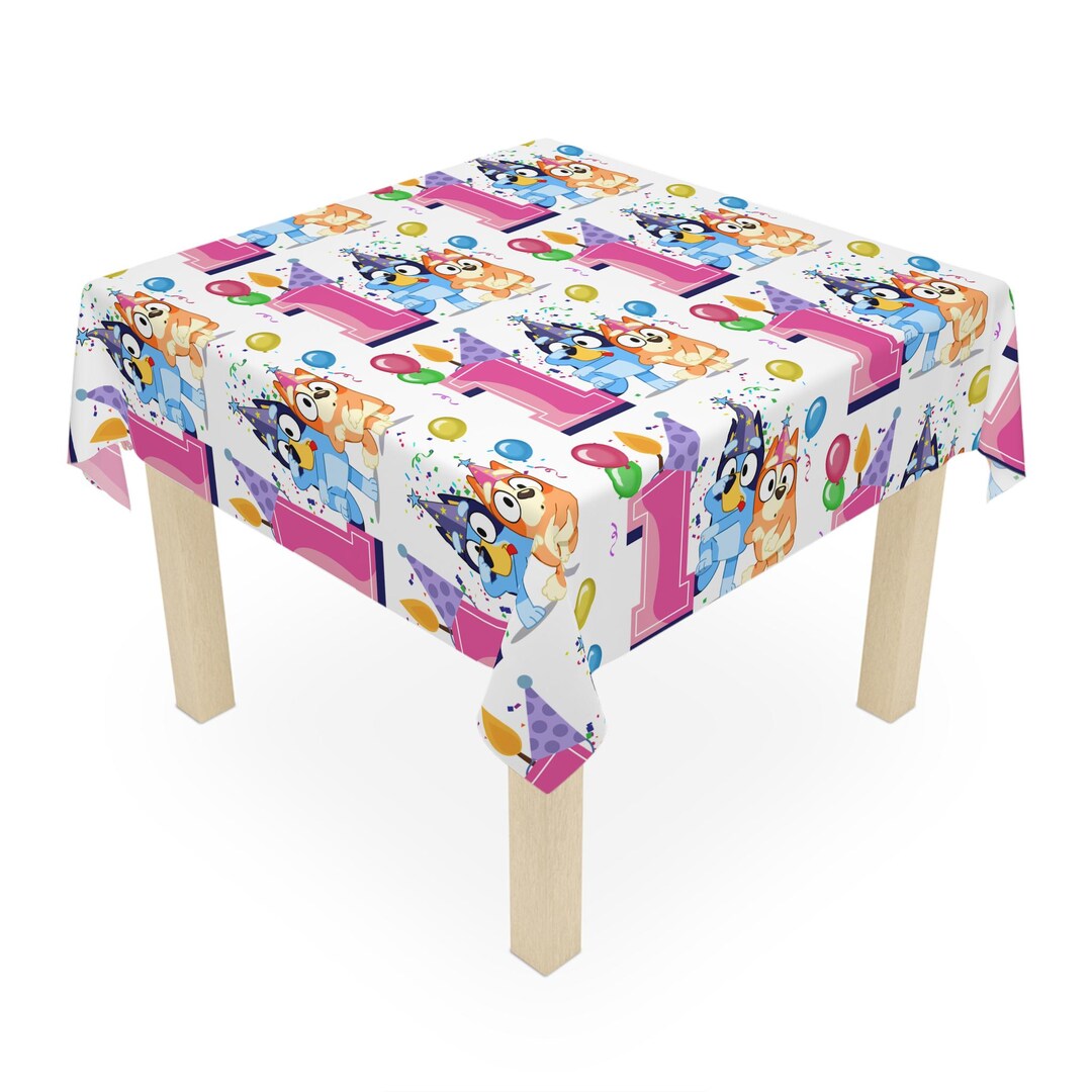 Bluey Birthday Tablecloth - Etsy