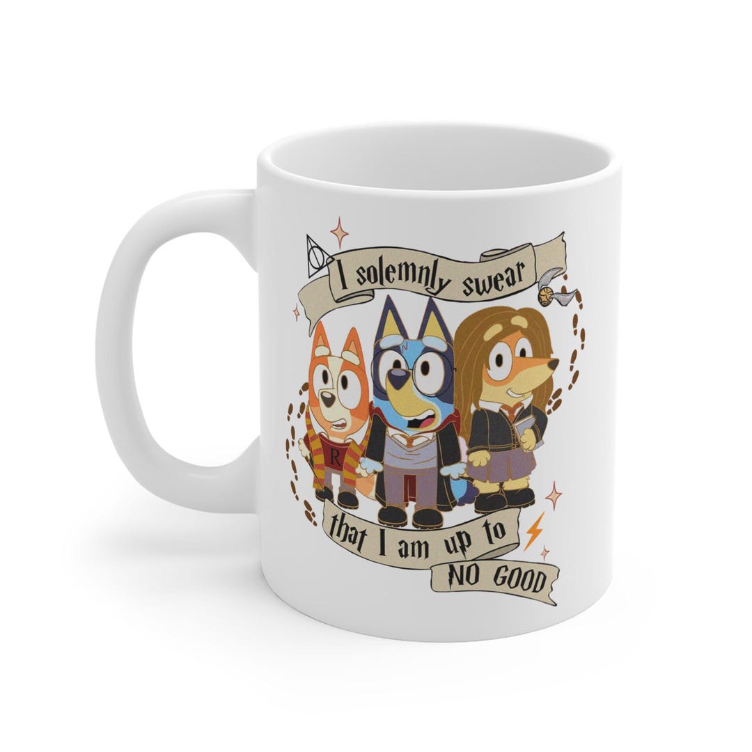 Bluey Harry Potter Mug 11oz - Etsy