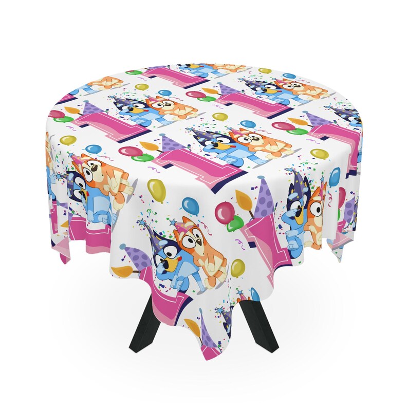 Bluey Birthday Tablecloth - Etsy