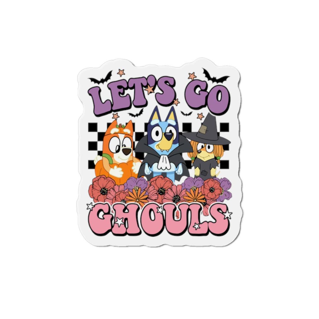 Bluey Halloween Die-cut Magnets - Etsy