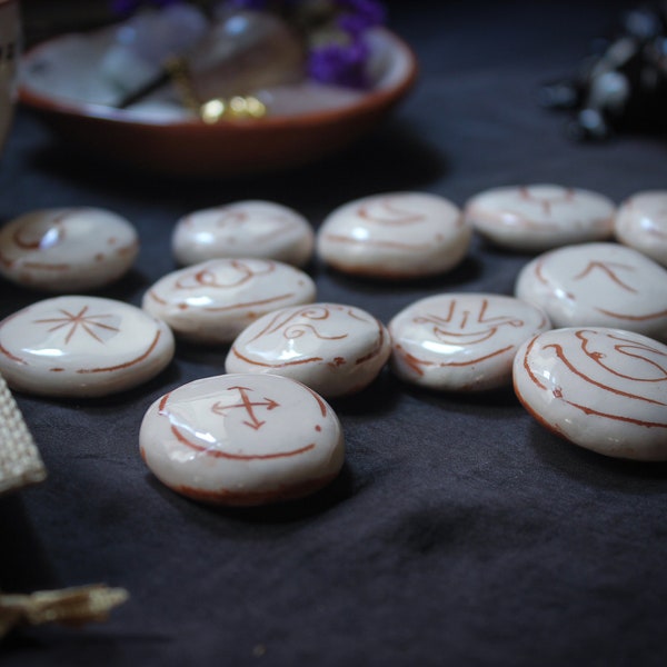 Ceramic Runes - Etsy