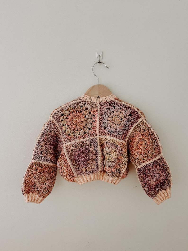 Baby/toddler Crochet Scrappi Cardi - Etsy