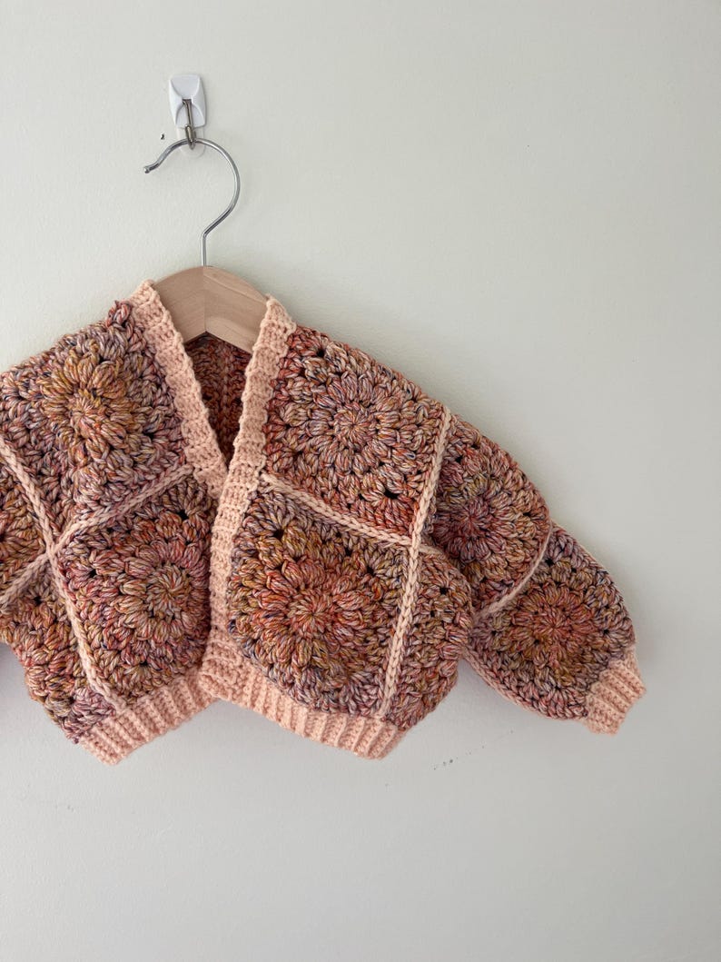 Baby/toddler Crochet Scrappi Cardi - Etsy
