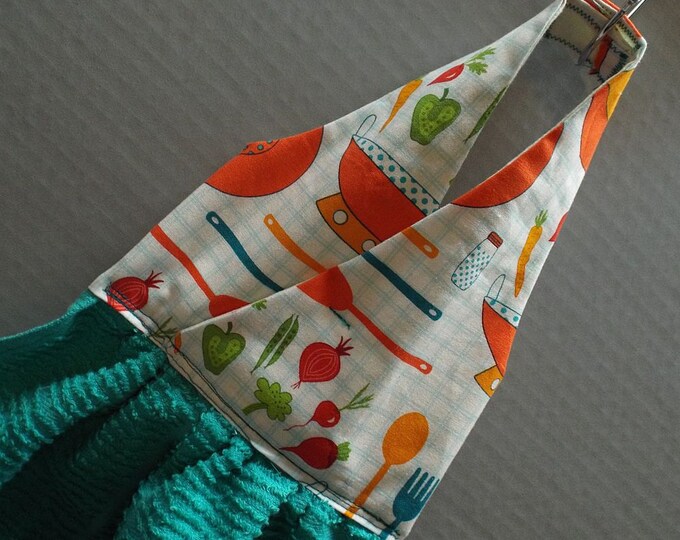 Hanging Dish Towel Cultivate and Cook Fabric - Etsy
