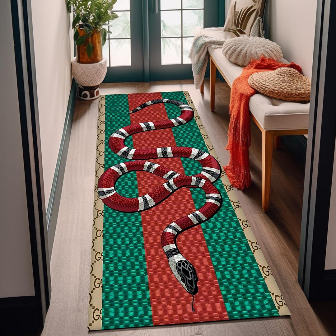 Snake Rug, Snake Runner Rug, Stair Runner Rug, Hallway Runner Rug ...