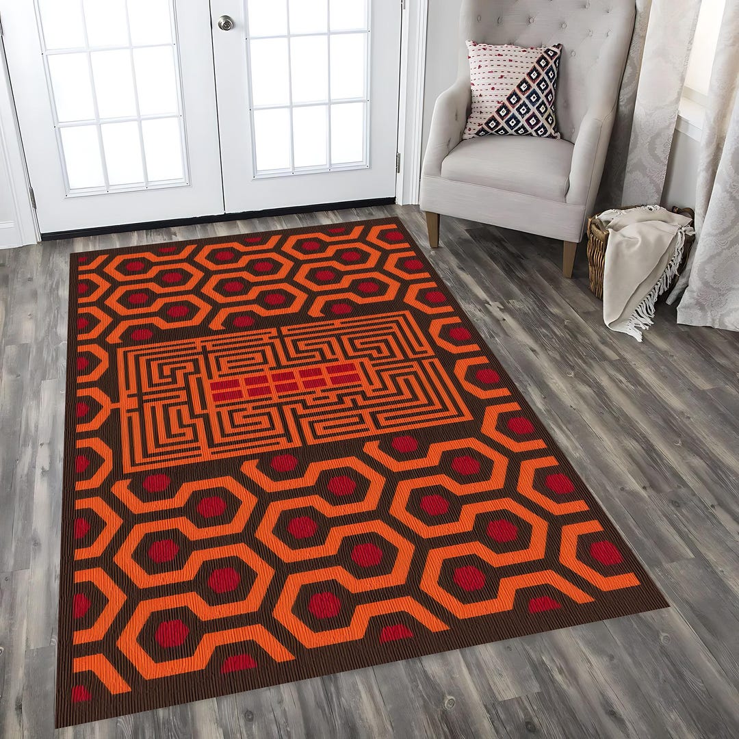 The Shining Rug, Shining Area Rug, Shining Floor Decor, Hotel Rug, Non ...