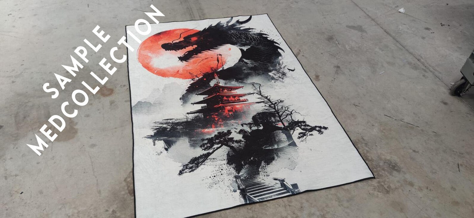 The Devil Tarot Card Rug, Fortune Rug, Bedroom Rug, Floor Rug, Area Mat ...