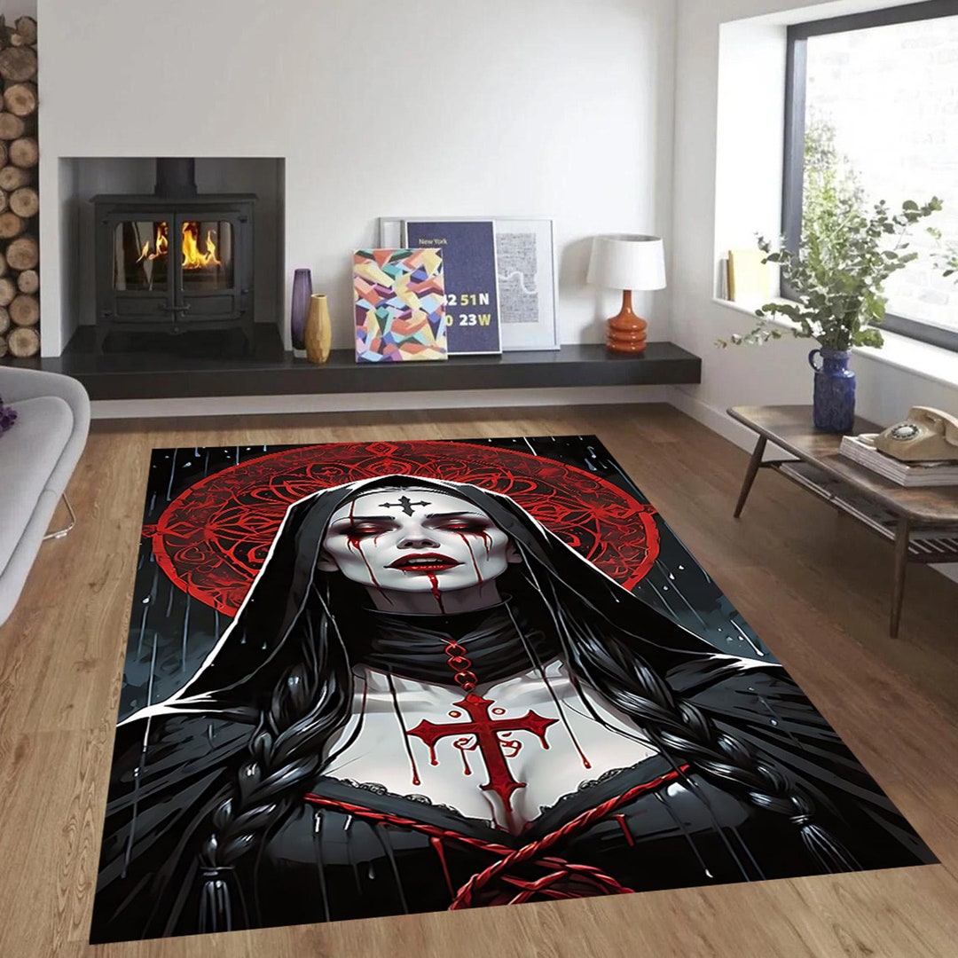 Church Sister Rug, Nun Designed Carpet, Christian Carpet, Rug With ...