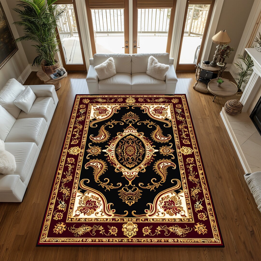 Turkish and Ottoman Empire Themed Rug, Turkish Carpets, Ottoman Rug ...
